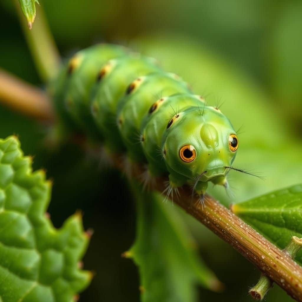 Understanding the Impact of Little Green Caterpillars Eating Plants ...